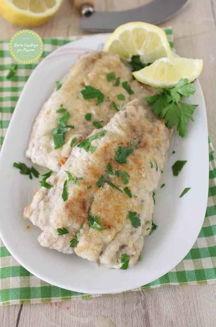 FILETTO DI PESCE ALLA MUGNAIA - Rosina Casalinga per passione