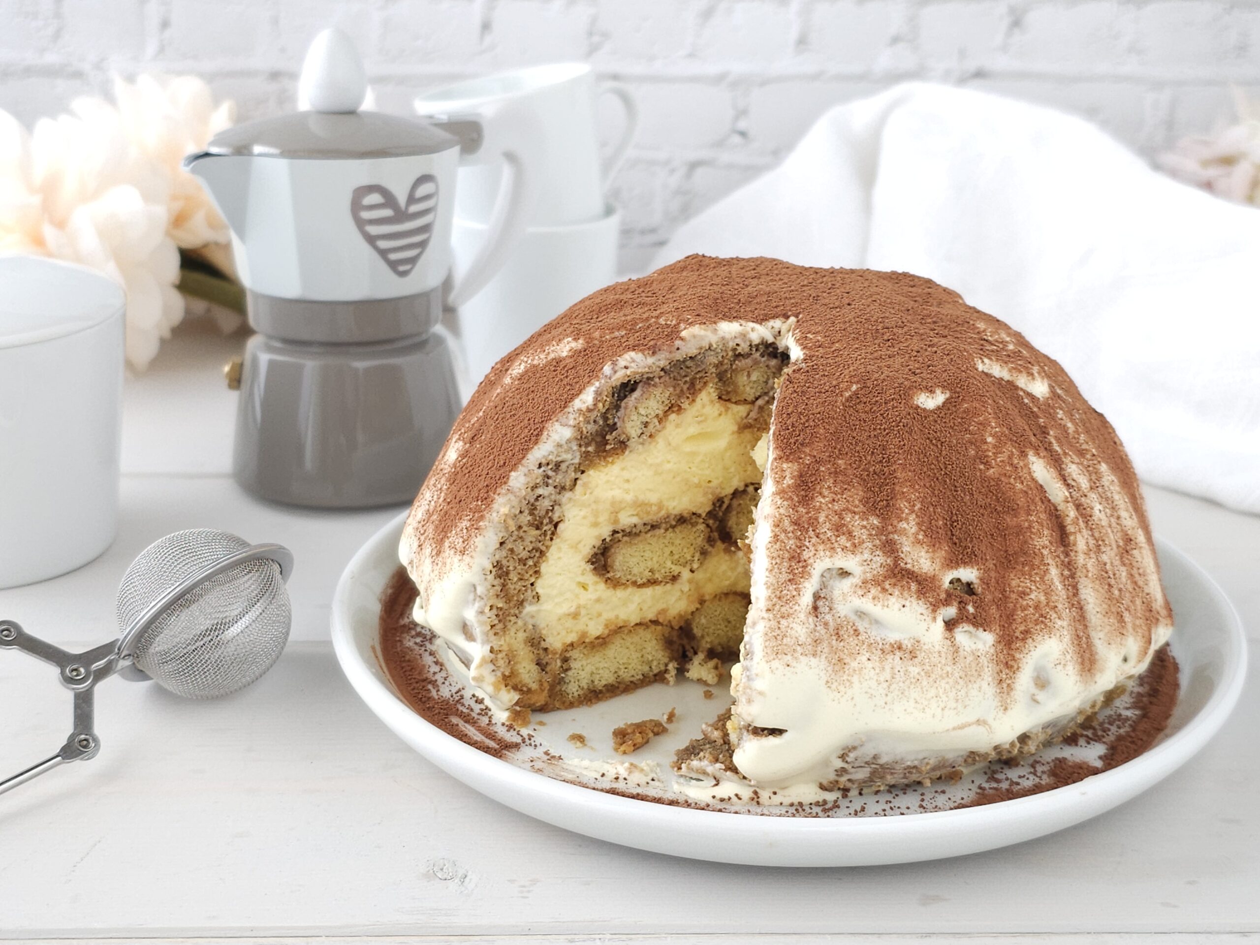 Zuccotto al tiramisù - Rosly a passion for pastry