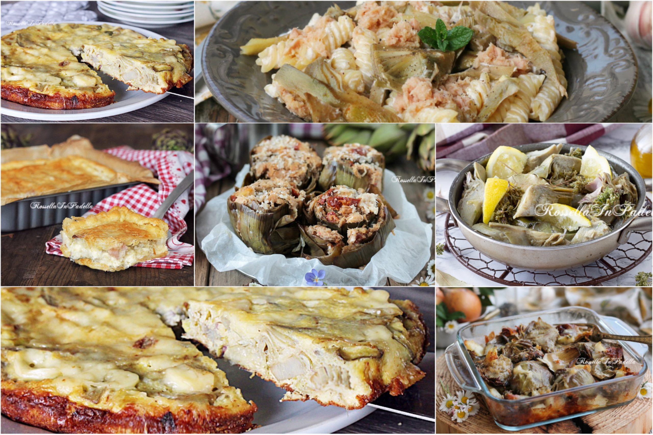 6 RICETTE CON CARCIOFI facili e veloci E GUSTOSE