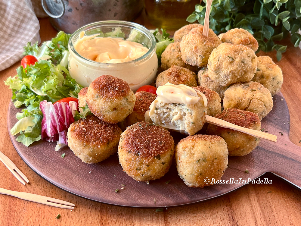 POLPETTE DI POLLO E PATATE - Rossella In Padella