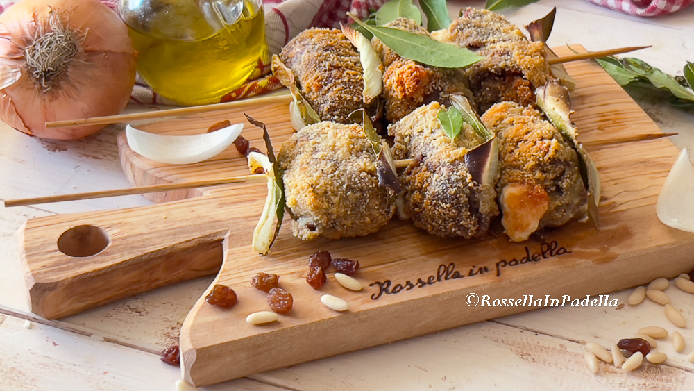 SPIEDINI DI CARNE ALLA PALERMITANA o SPITINI
