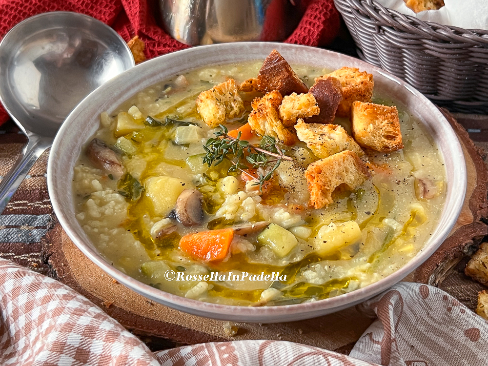 MINESTRA DI RISO E VERDURE