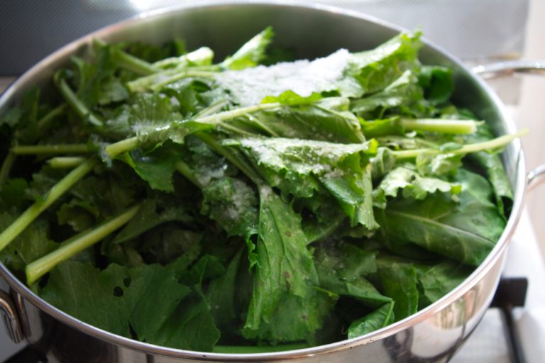 Cime di rapa stufate -ricetta pugliese- Life & blog