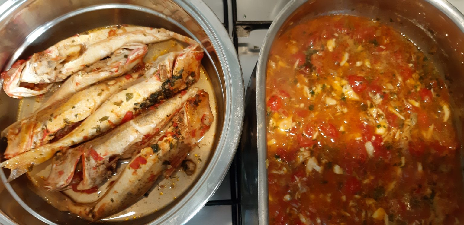 Spaghetti con il brodo del pesce - Ricetta siciliana • Sale & Zucchero