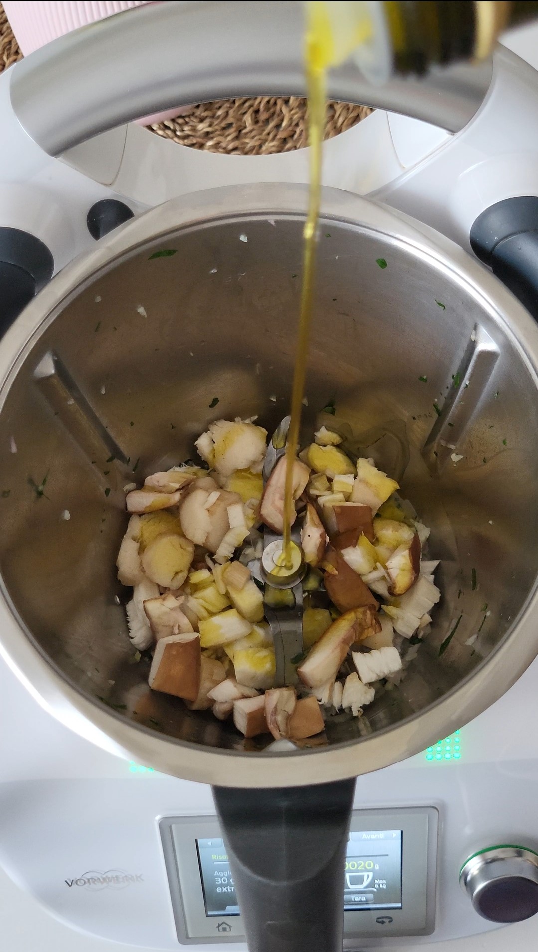 Risotto Bimby funghi porcini - Silvia in cucina
