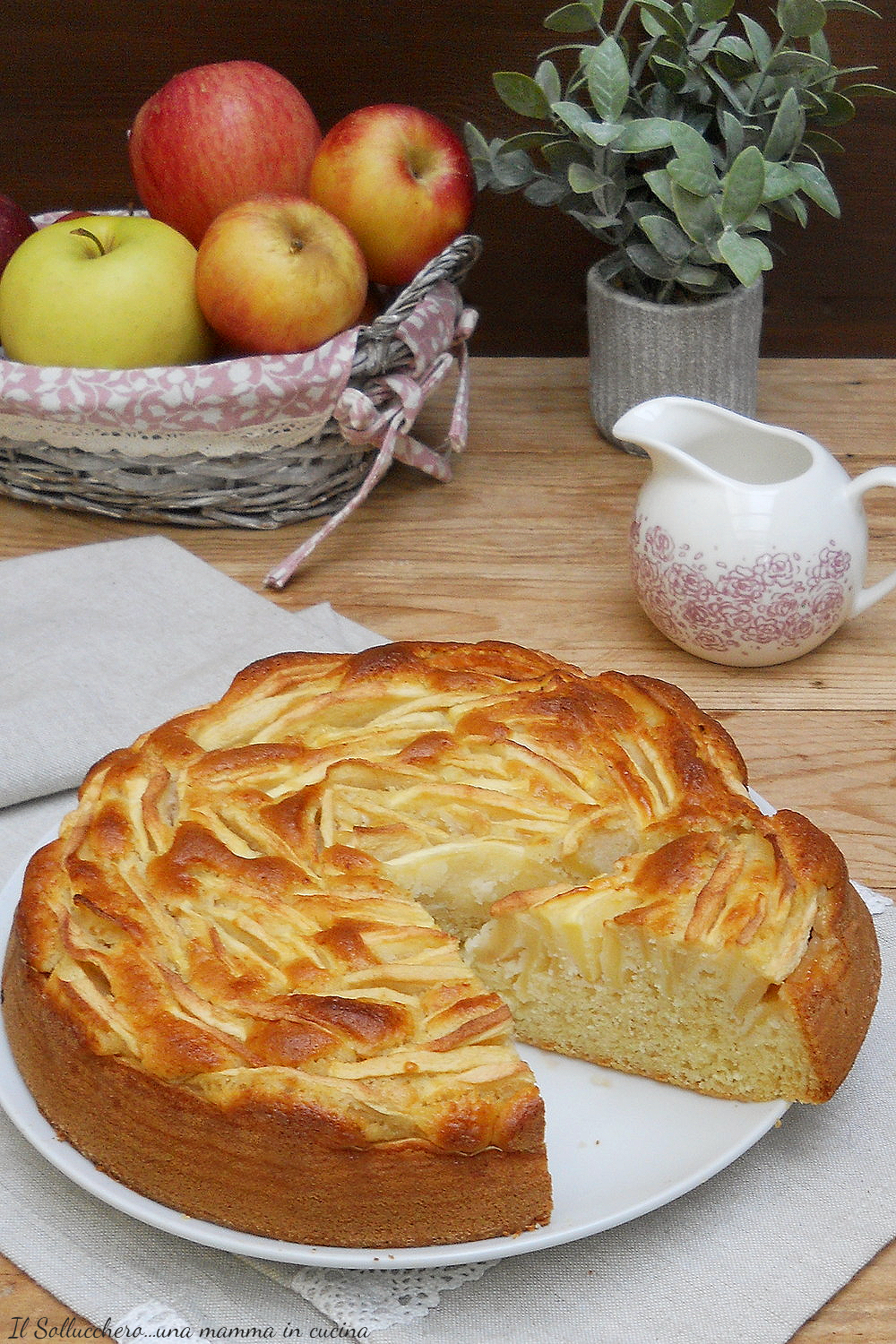 TORTA 5 MINUTI MELE E ARANCIA sofficissima, ricetta veloce