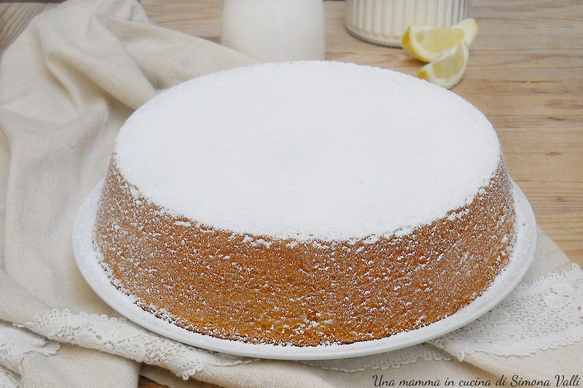 TORTA PARADISO soffice come una nuvola. Ricetta originale
