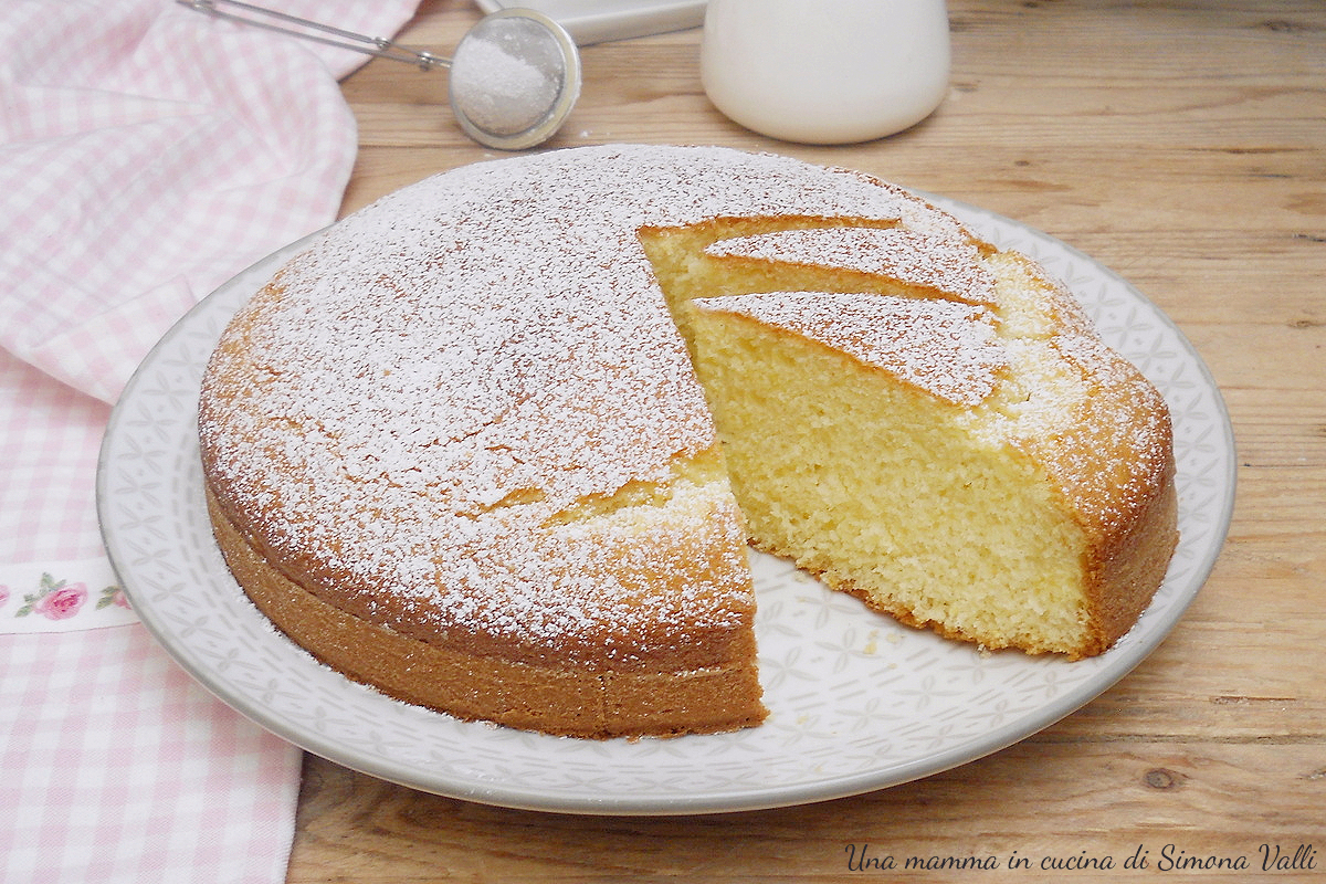 TORTA DEGLI ANGELI, facile e sofficissima. Ricetta classica