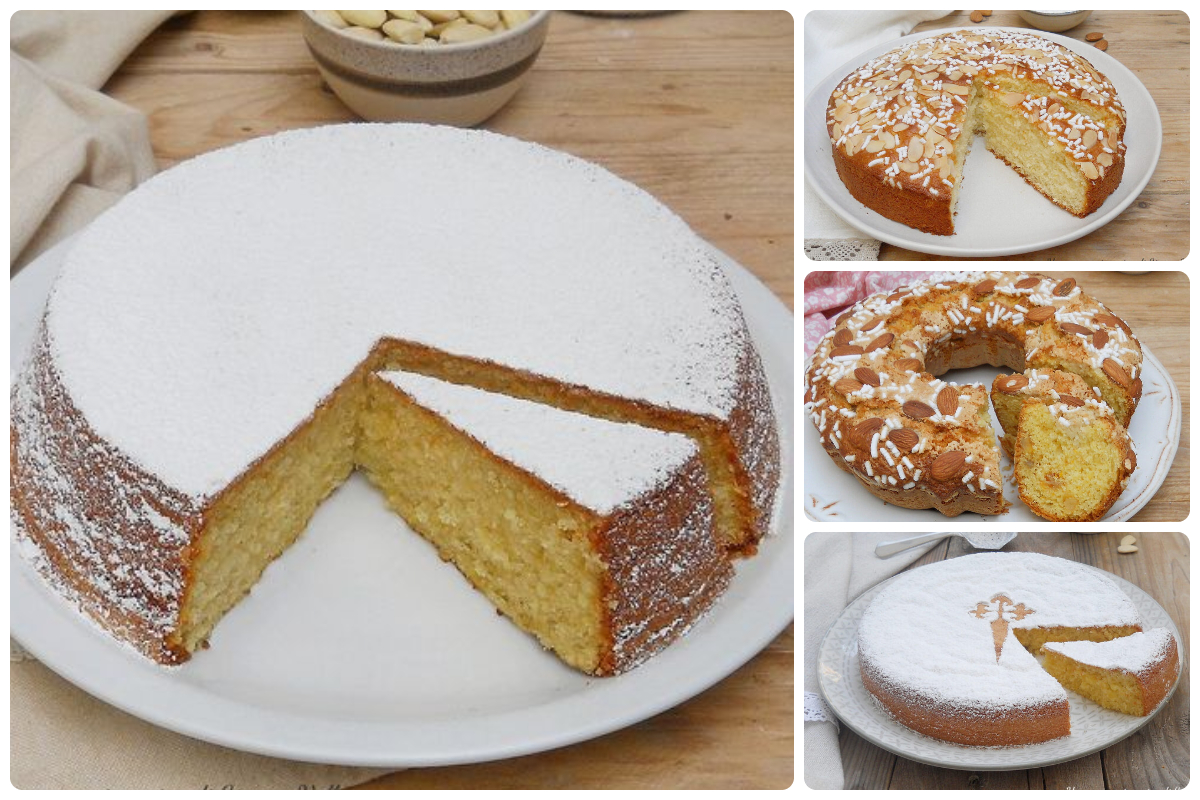 5 TORTE CON LE MANDORLE FACILI E VELOCI da non perdere