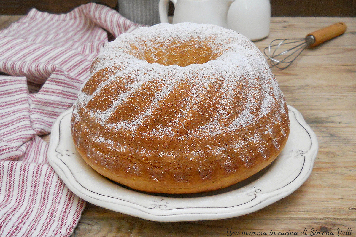 TORTA DEL MATTINO ALLA RICOTTA, una nuvola soffice e delicata. Facile e ...