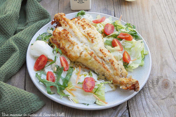 CODA DI ROSPO AL FORNO gratinata; facile, gustosa e delicata