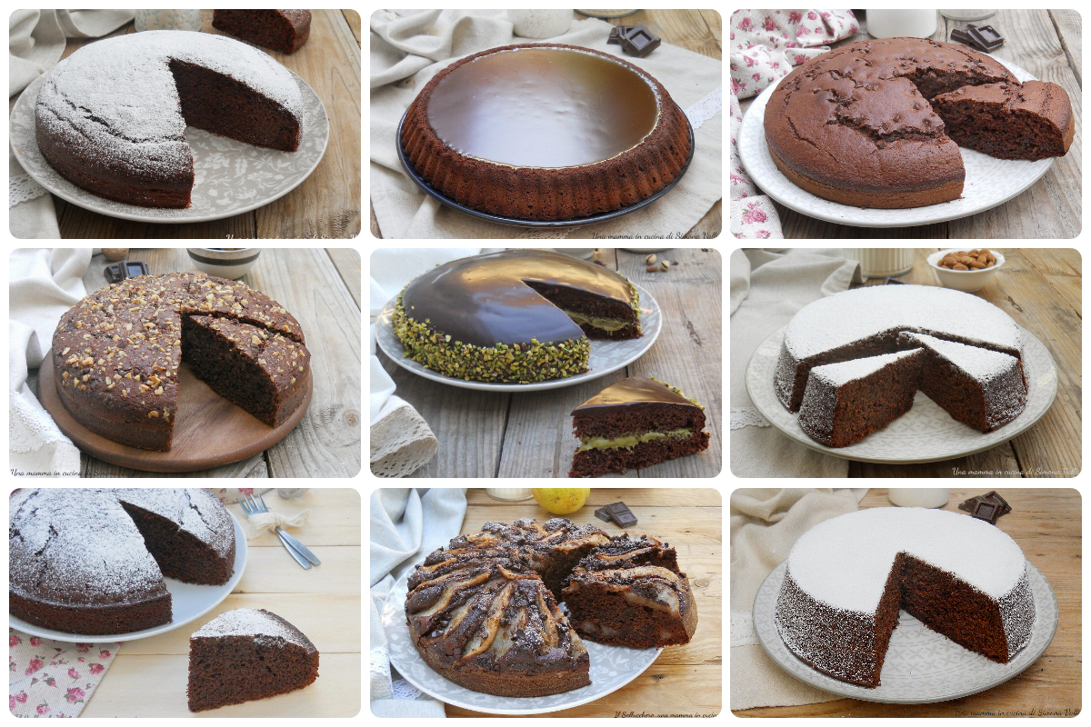 10 TORTE SOFFICI AL CIOCCOLATO golose e irresistibili perfette per l ...