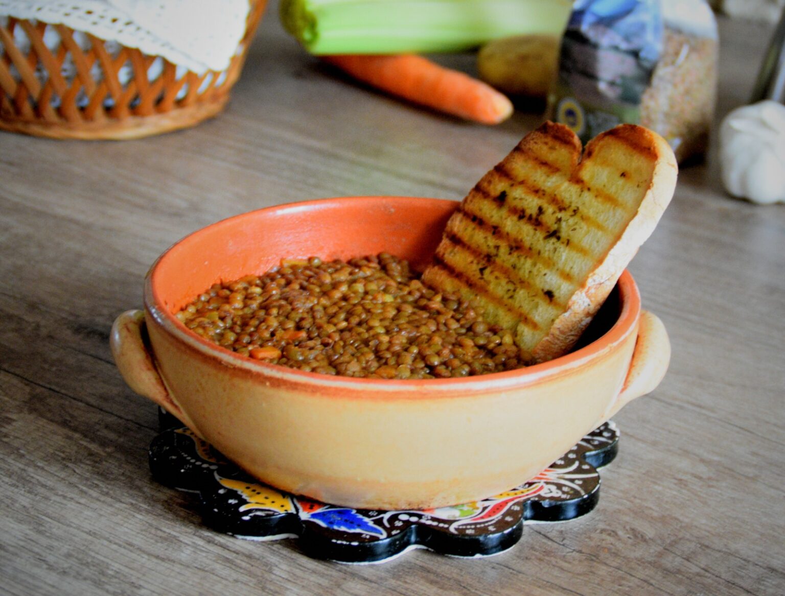 Lenticchie di Castelluccio di Norcia in umido: ricetta fatta in casa