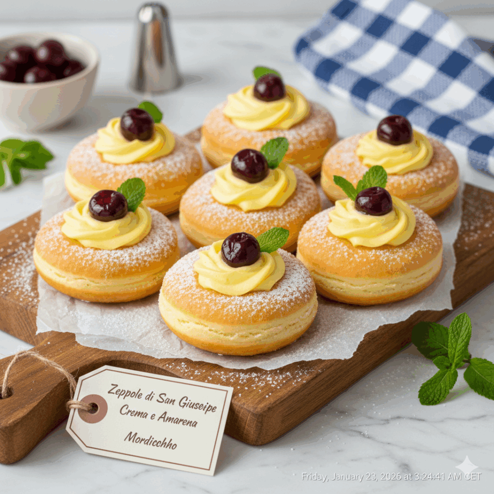 Zeppole di San Giuseppe - Mordicchio