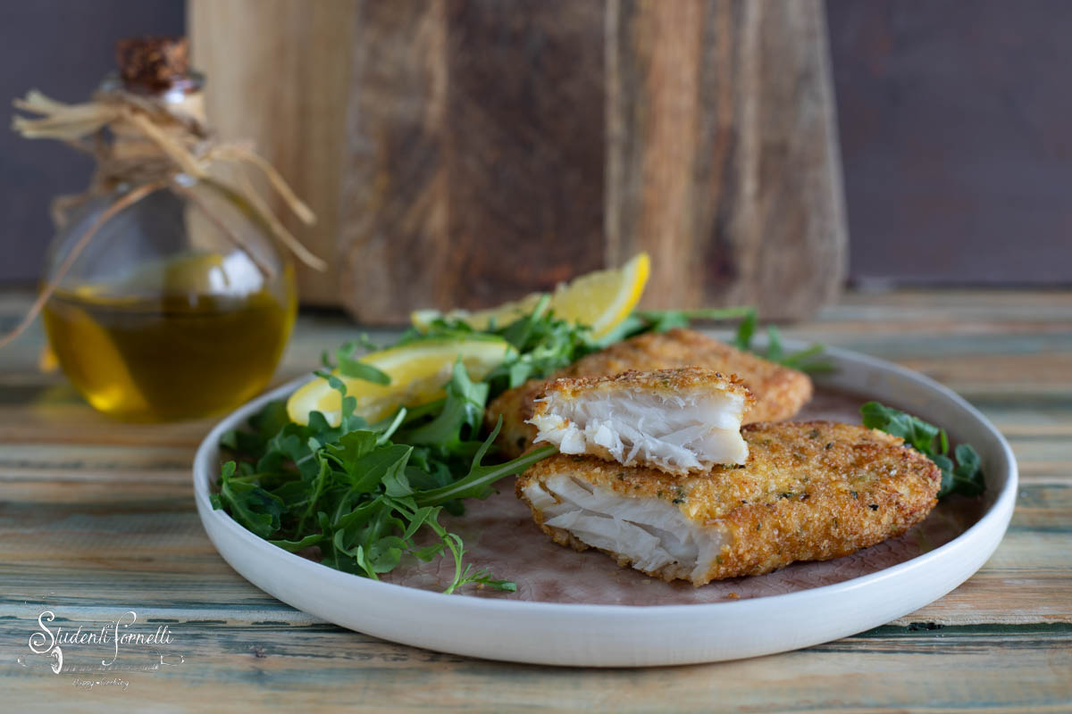 COTOLETTE DI MERLUZZO in Friggitrice ad Aria o Forno