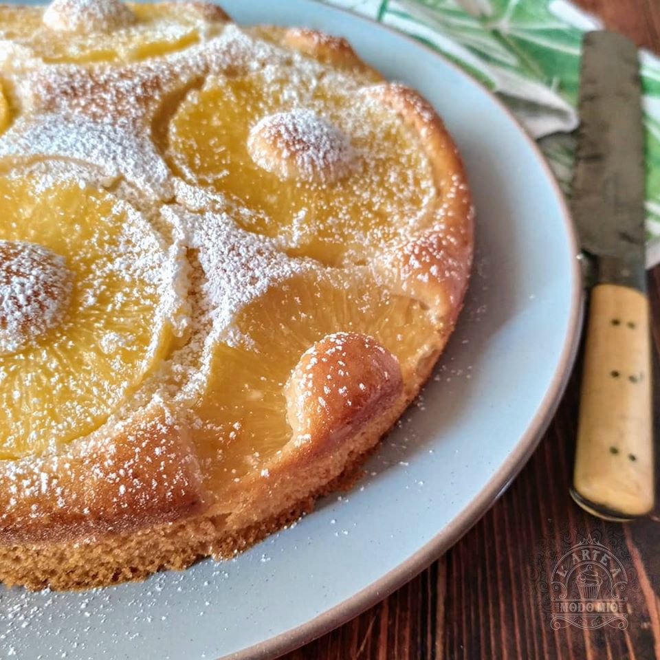 DOLCE CON ANANAS SENZA UOVA E BURRO SEMPLICE ⋆ l'arte a modo mio