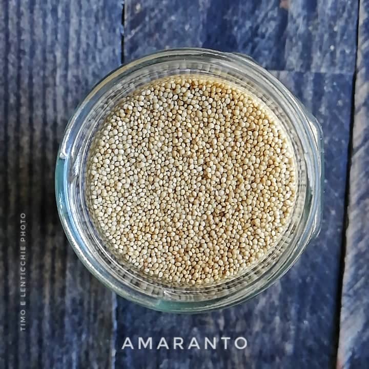 L'amaranto e le sue ricette - dagli Atzechi a noi Timo e lenticchie