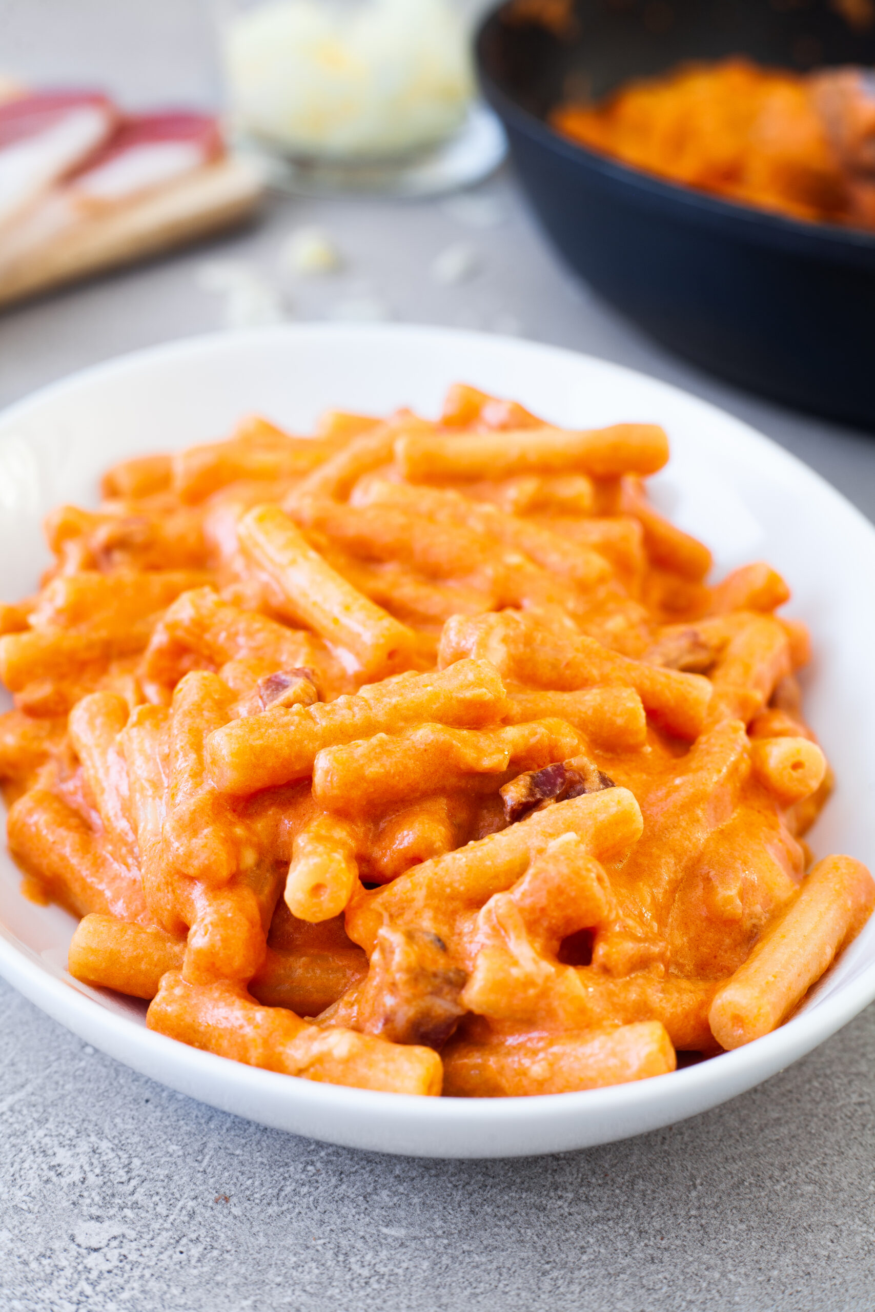 Pasta al fumè, ricetta cremosa e veloce con passo passo e video