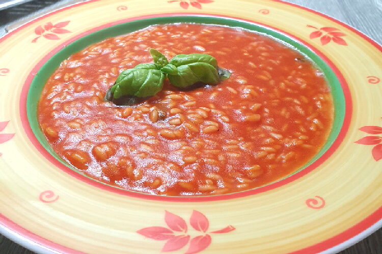 Riso al pomodoro senza burro - Una chef per amica
