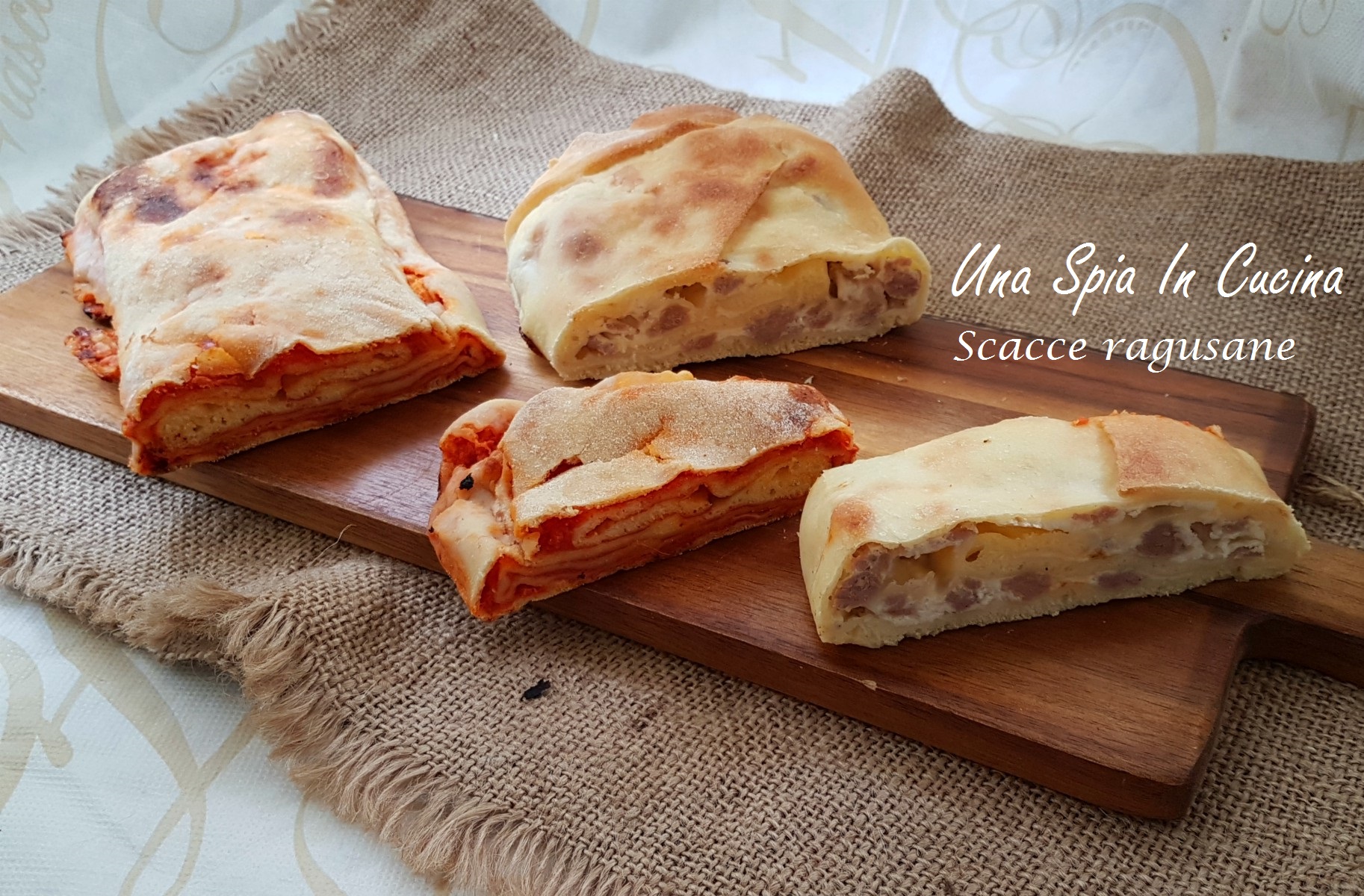 Scacce ragusane - Ricetta tradizionale siciliana - Una spia in Cucina