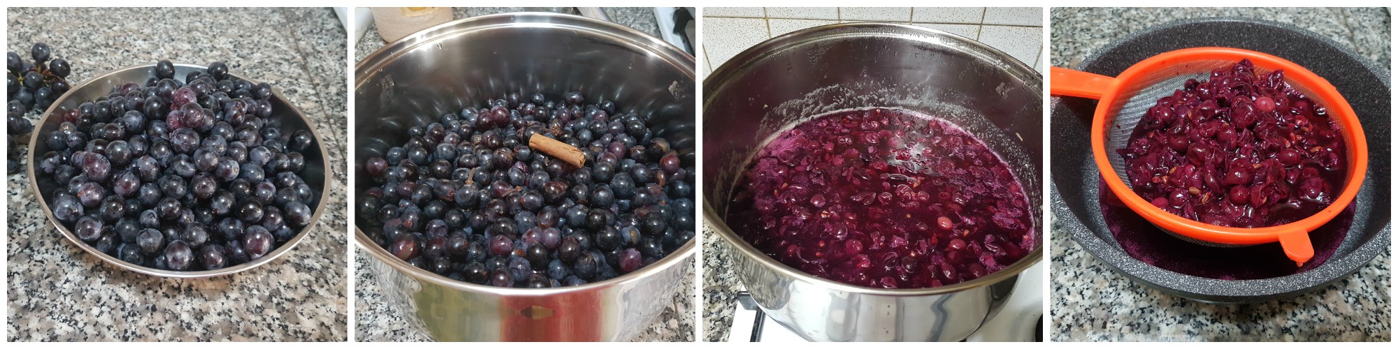 Vin cotto di uva fragola - come farlo a casa - Una spia in Cucina