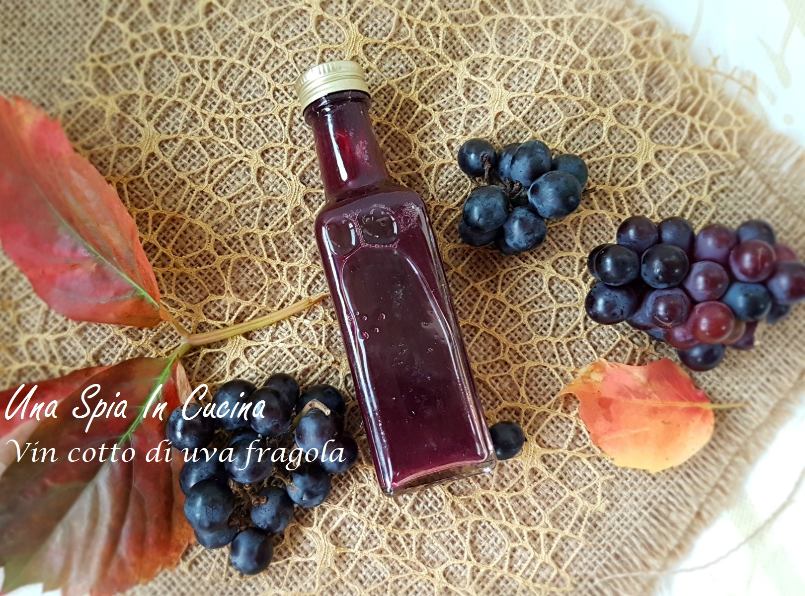 Vin cotto di uva fragola - come farlo a casa - Una spia in Cucina