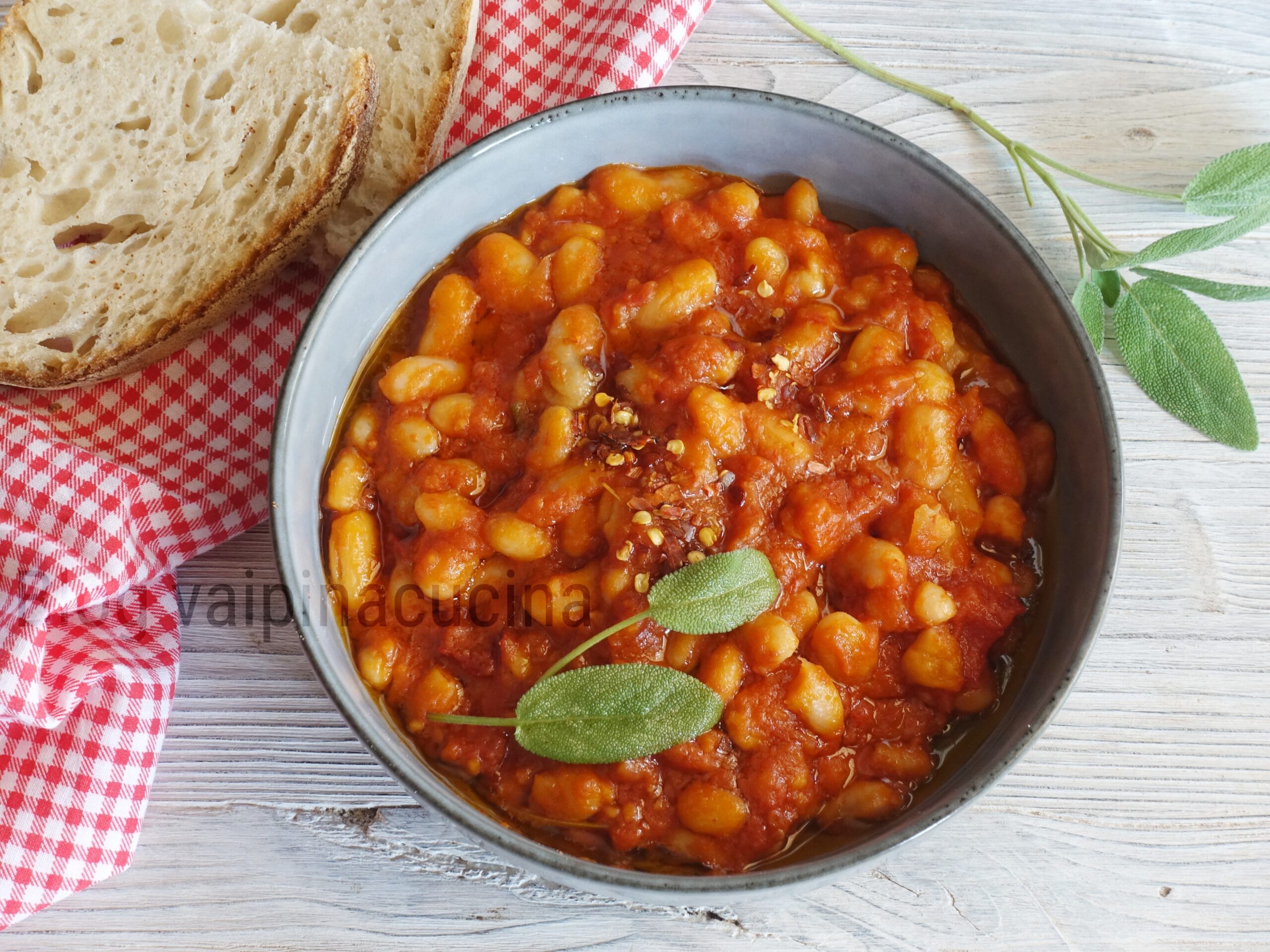 Fagioli cannellini all'uccelletto - Blog di vaipinacucina