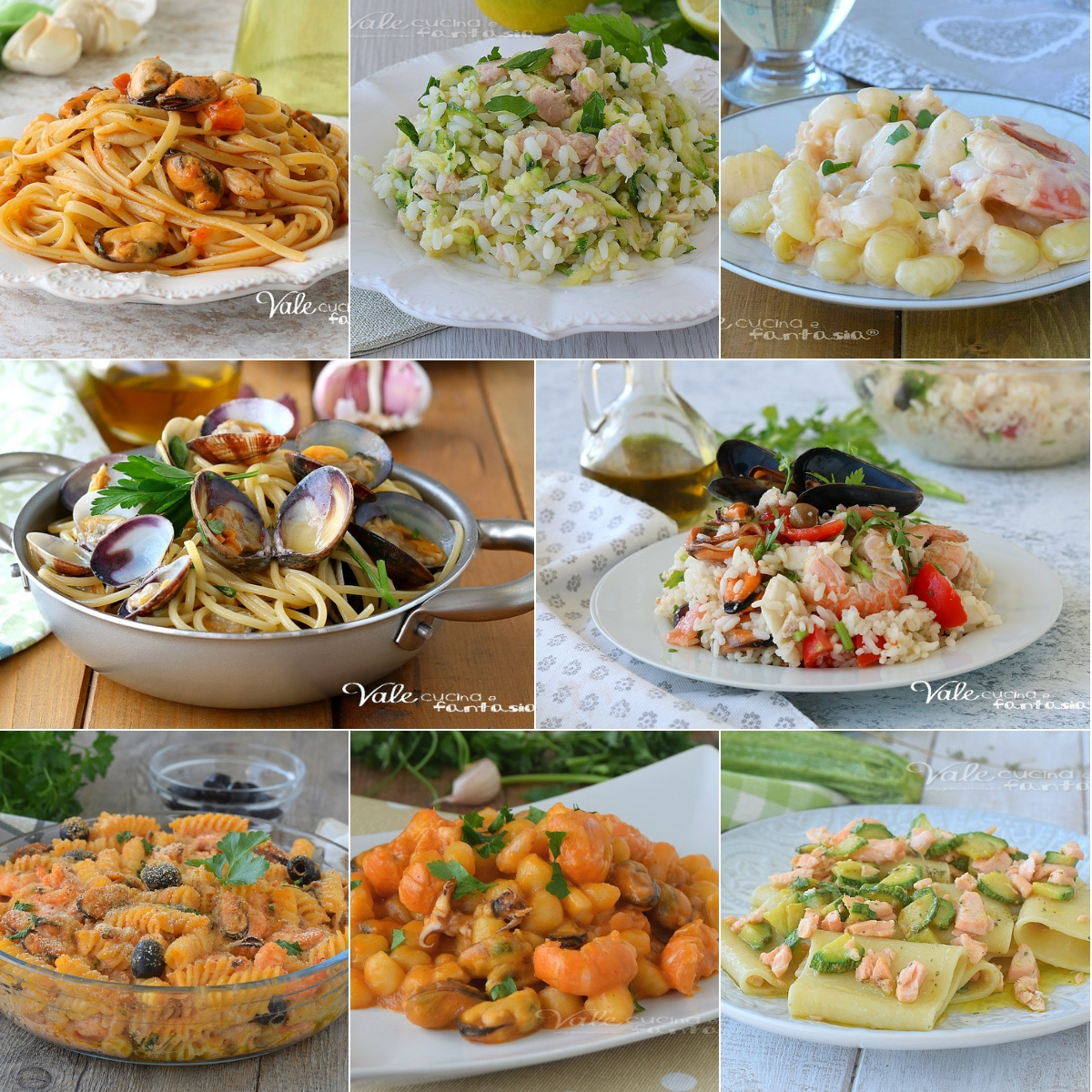 PRIMI PIATTI ESTIVI CON IL PESCE ricette di pasta e riso facili