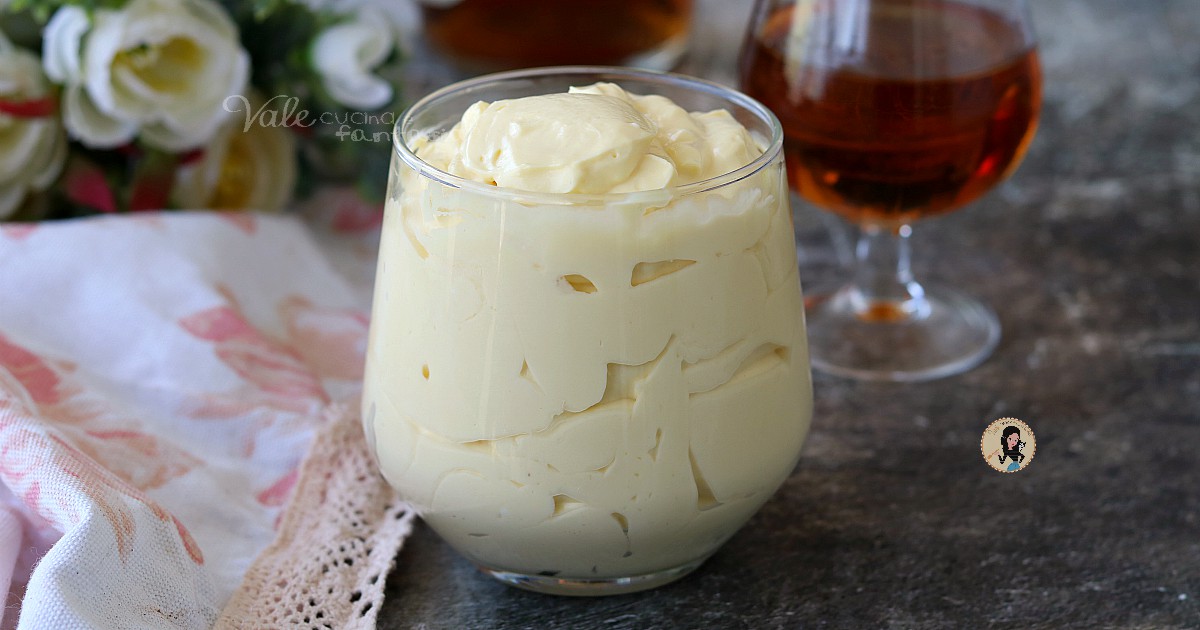 CREMA AL RUM crema pasticcera al rum e mascarpone facilissima