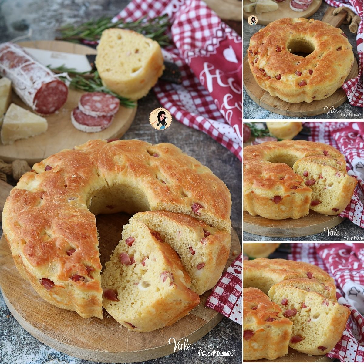 BABA RUSTICO NAPOLETANO ricetta ciambella rustica morbidissima