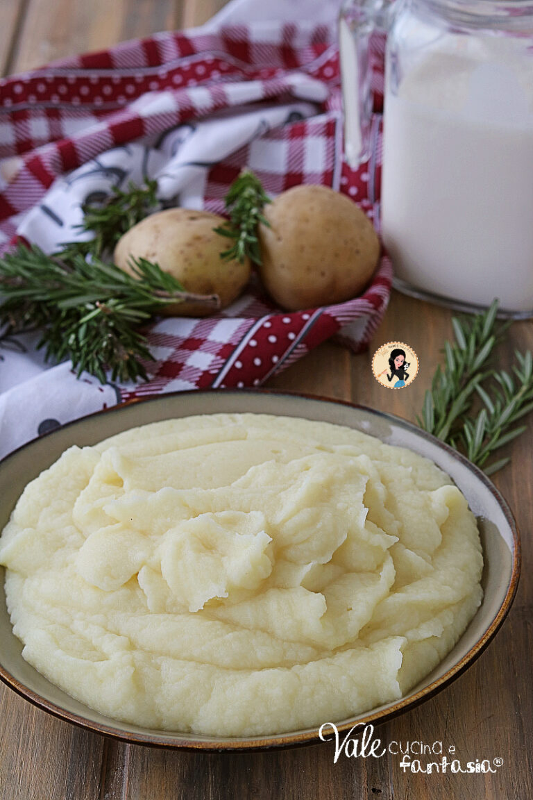 PURE DI PATATE ricetta contorno facile con tutti i consigli