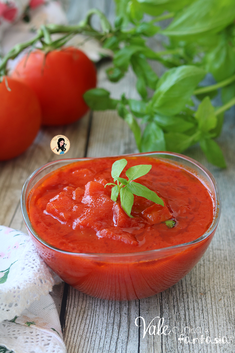 SUGO AL POMODORO ricetta sugo al basilico veloce