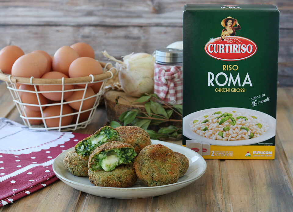 CROCCHETTE DI RISO E SPINACI ricetta facile e sfiziosa