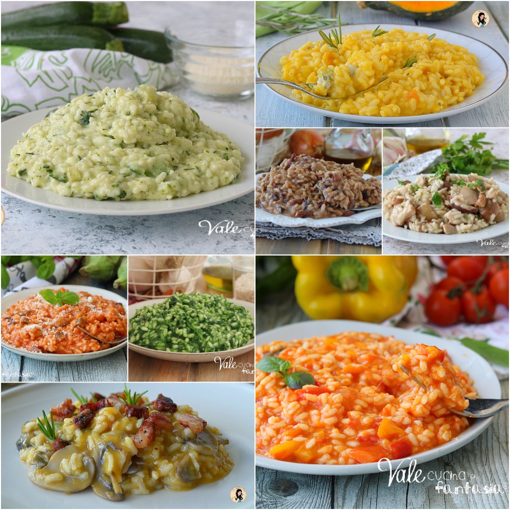 8 Risotti con le verdure da provare! Ricette di risotti facili e veloci!