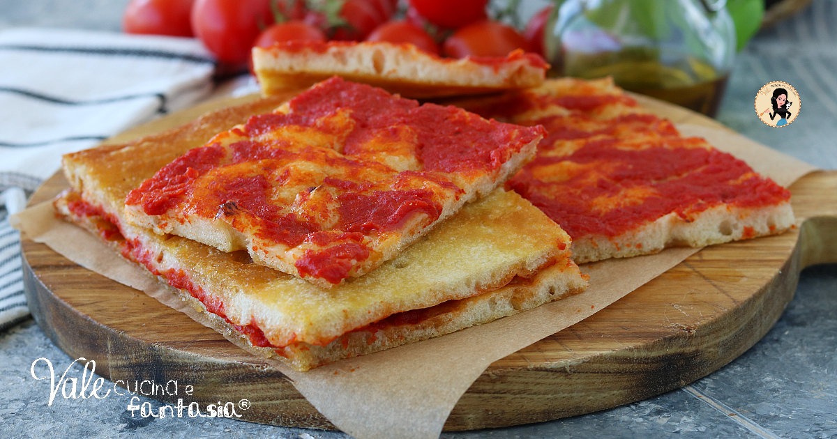 Pizza rossa romana ricetta della pizza dei fornai romani