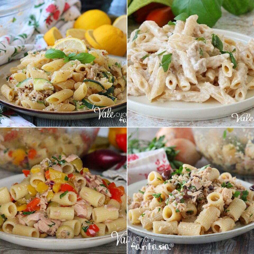 Pasta al tonno 4 ricette pronte in 10 minuti