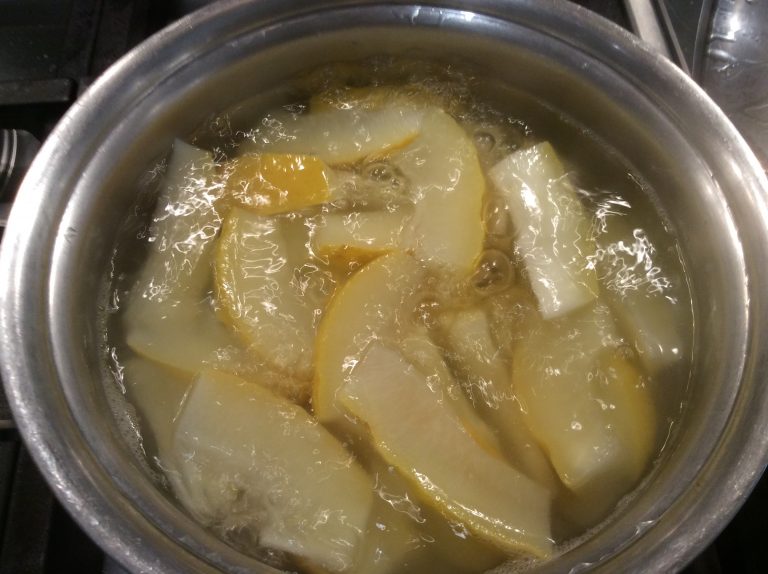 Ricetta per fare il Cedro Candito - Le Ricette di Nady Verdureealtro