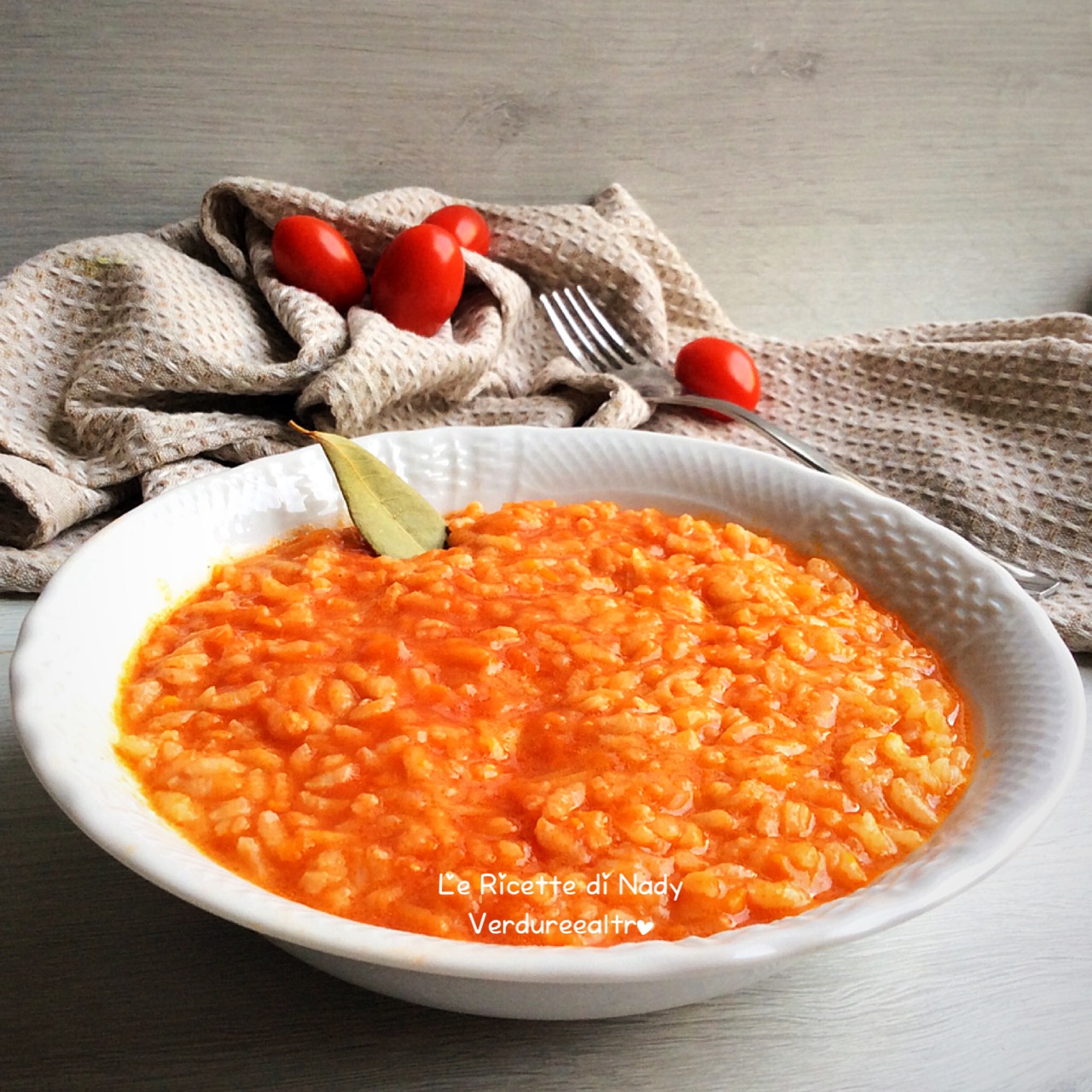 Risotto al Pomodoro - Le Ricette di Nady Verdureealtro