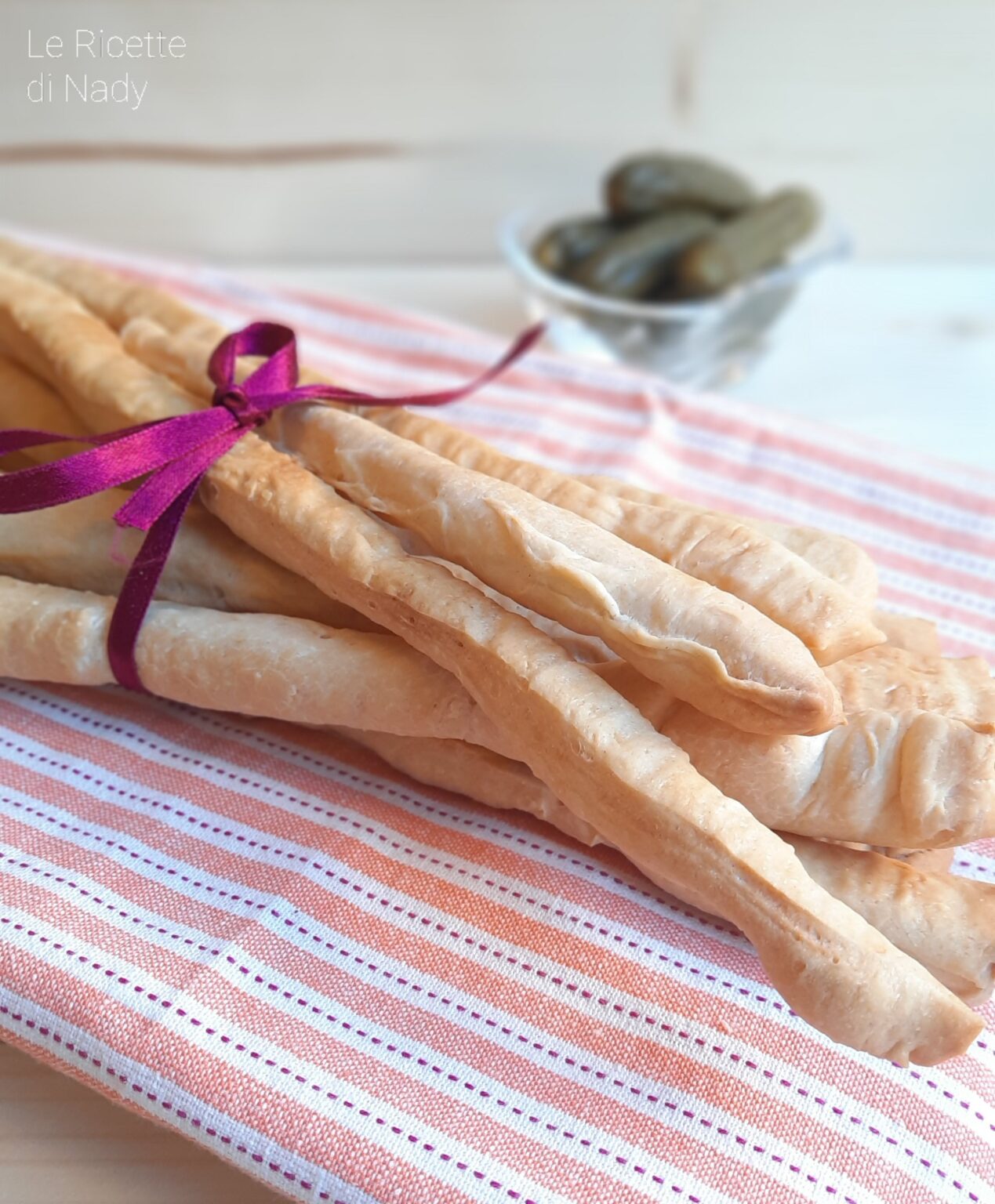 Grissini fatti in Casa - Le Ricette di Nady Verdureealtro