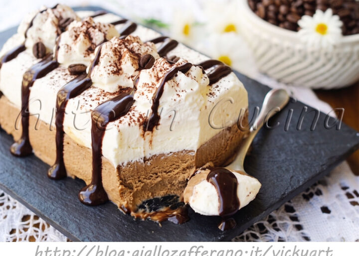 SEMIFREDDO al CAPPUCCINO: Dolce freddo cremoso Veloce