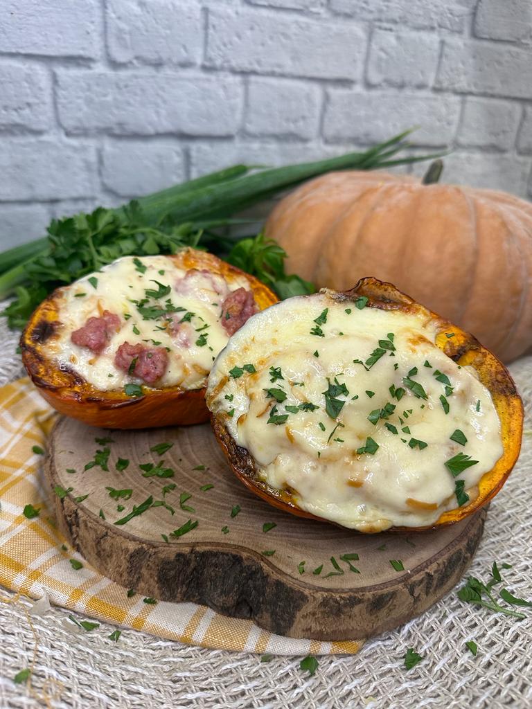 Zucca ripiena filante - Blog di Virgy's kitchen