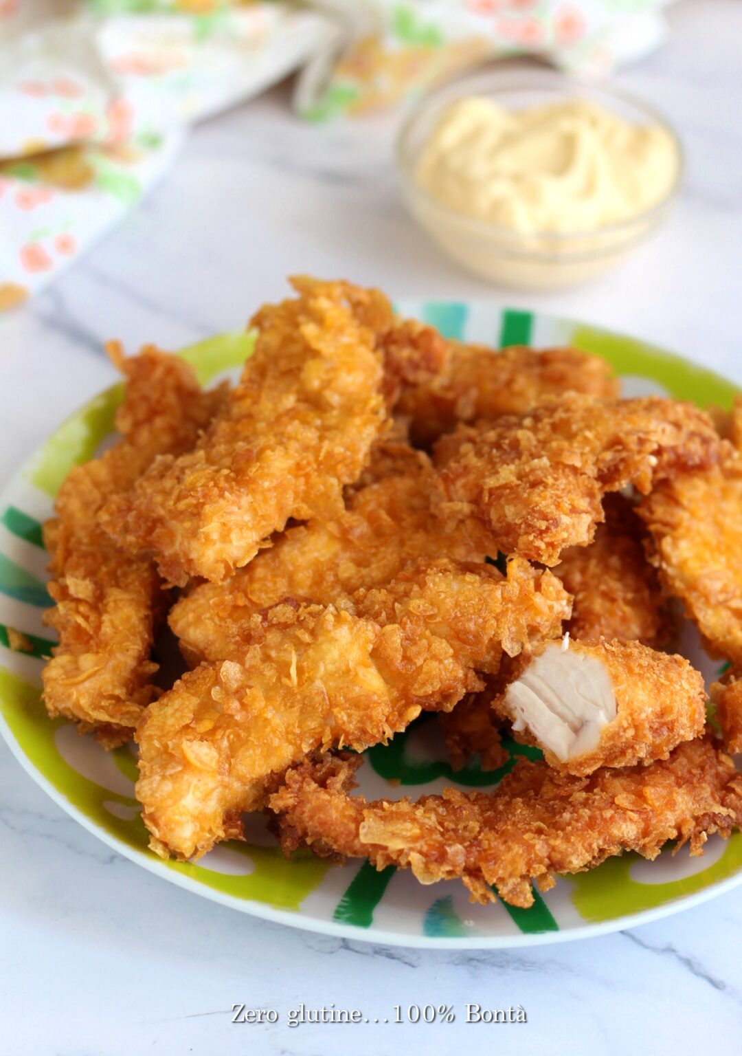 Straccetti di pollo con corn flakes - Mary Zero glutine...100% Bontà