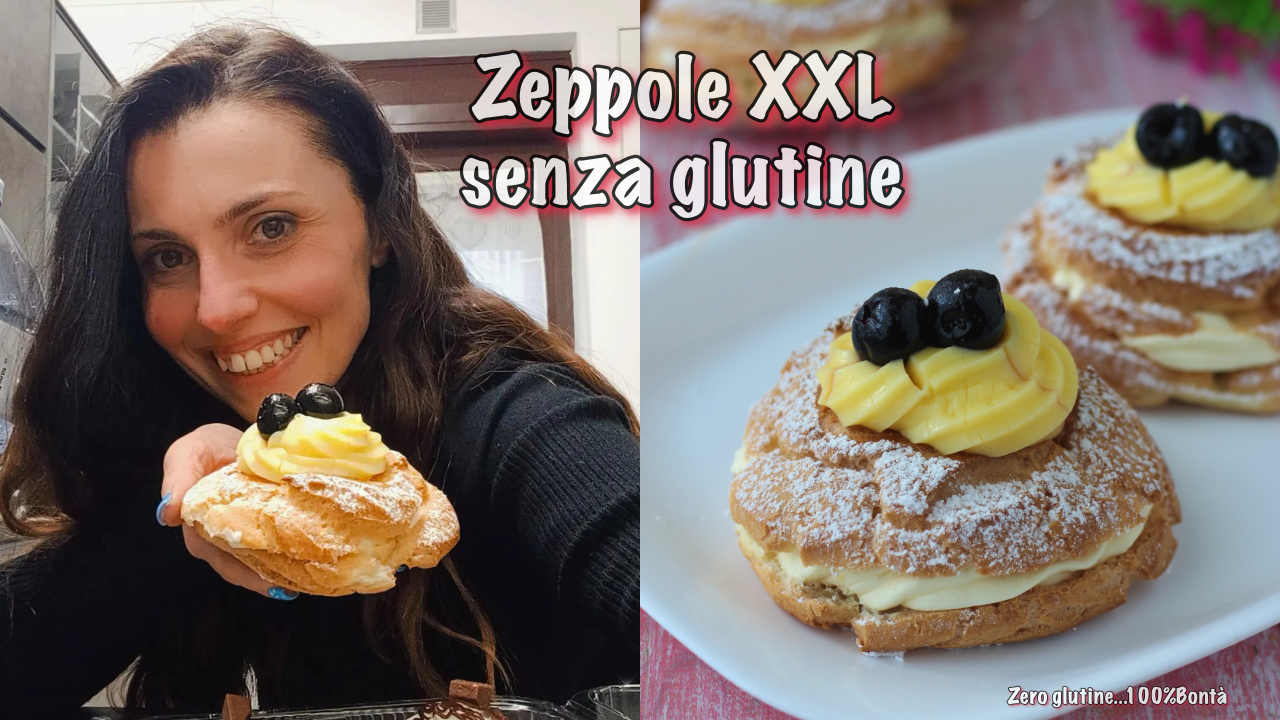 Zeppole XXL senza glutine - Mary Zero glutine...100% Bontà